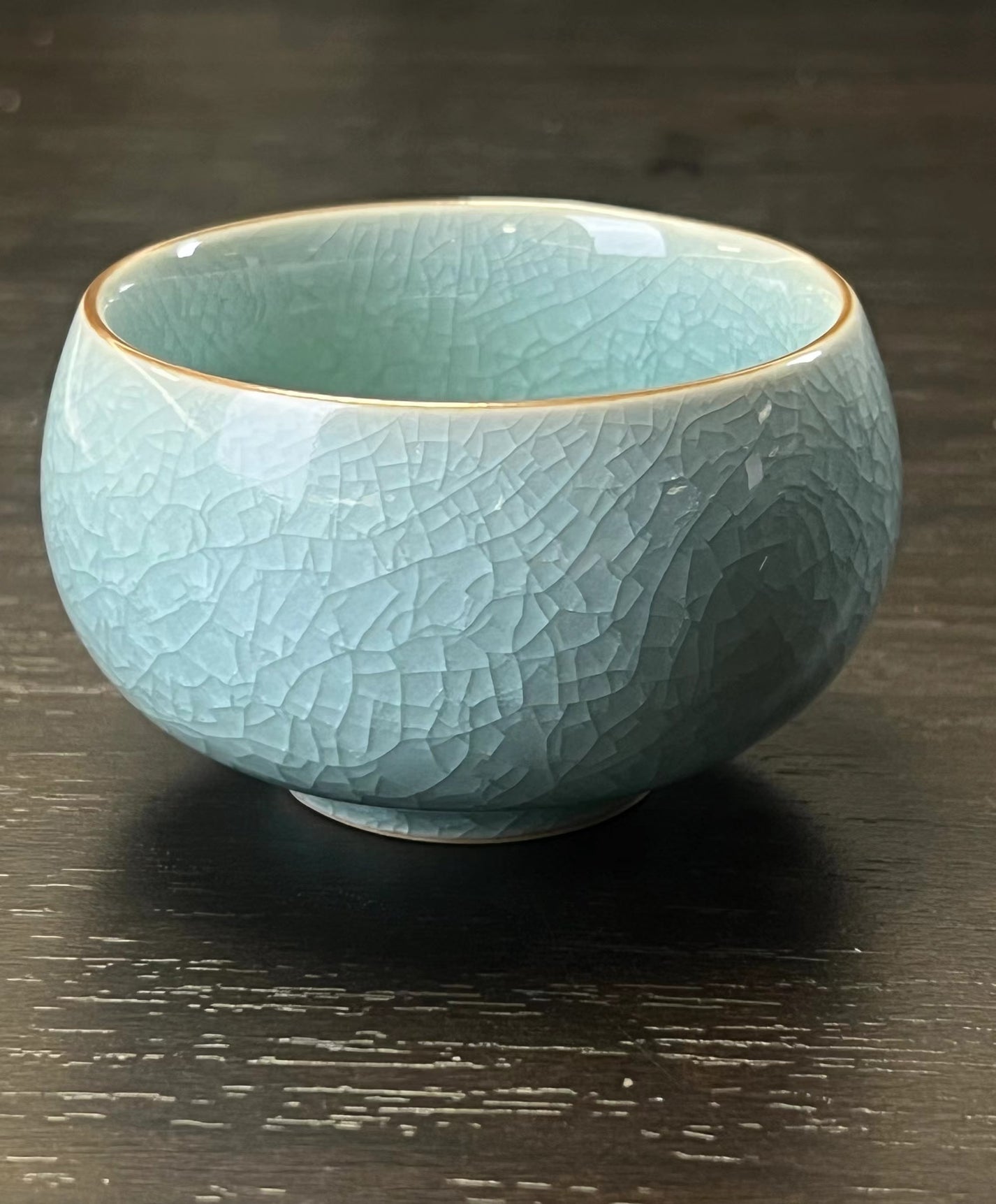 Ru Ware Ice-Cracks Tea Cup Ru Kiln Crackles Arhat Teacup – saanwustudio